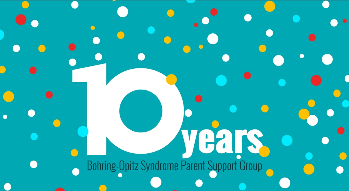 10 Years BOS Timeline – Bohring-Opitz Syndrome/ASXL1